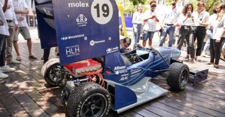 El equipo Formula Technion presenta su primer vehículo eléctrico ...