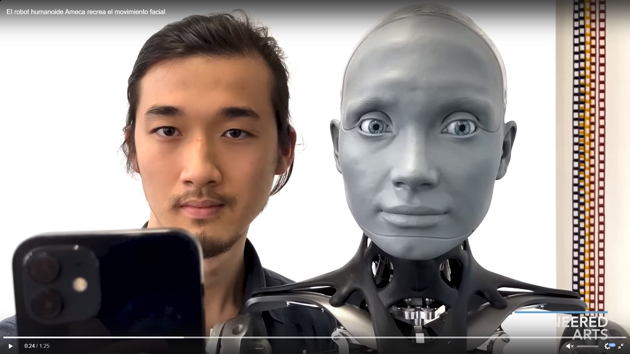 Un androide sorprende al imitar a la perfección los movimientos ...